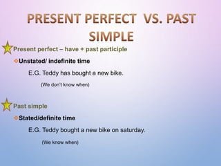 Present Perfect or simple past B3.ppt