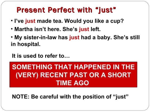 Present Perfect & Past Simple Presentation | PPT