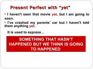 Present Perfect & Past Simple Presentation | PPT
