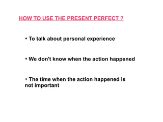 Present perfect presentation_lidiacanet | ODP