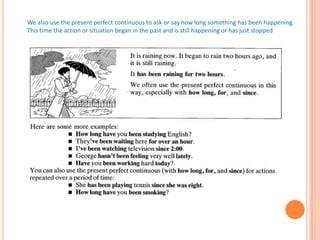 Present perfect progressive | PPT