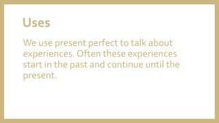 Present Perfect Questions | PPTX