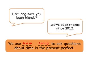Present perfect review power point | PPTX