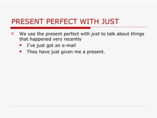 Present Perfect Simple | PPT