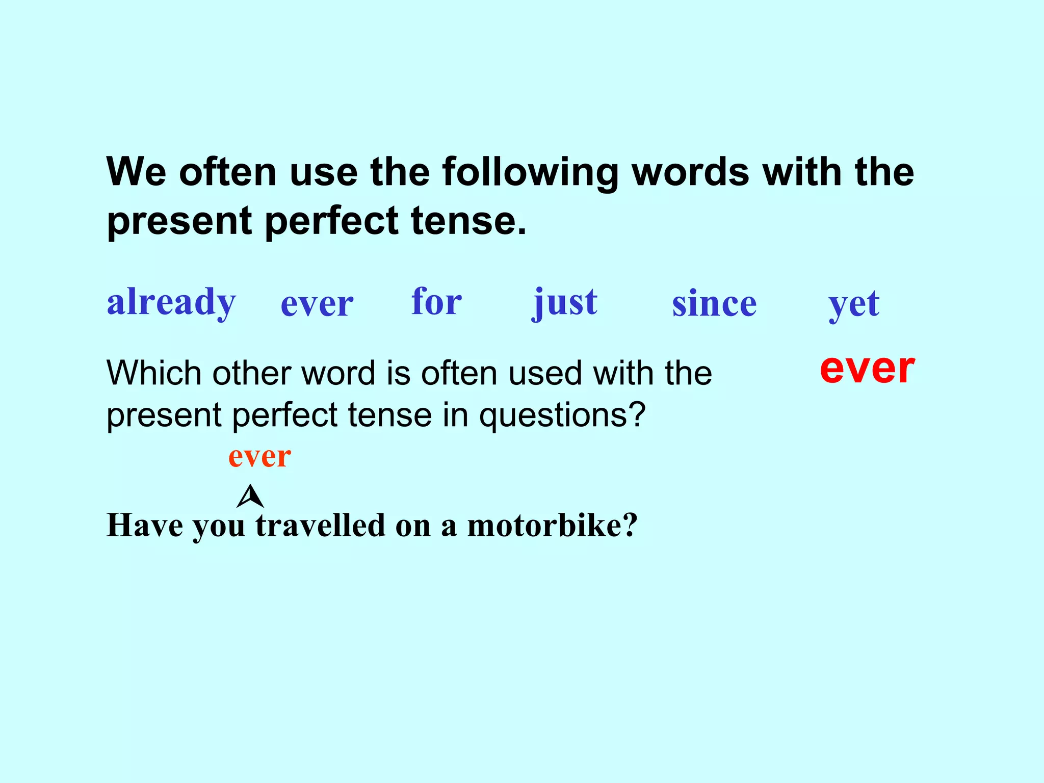 Present Perfect Simple | PPT