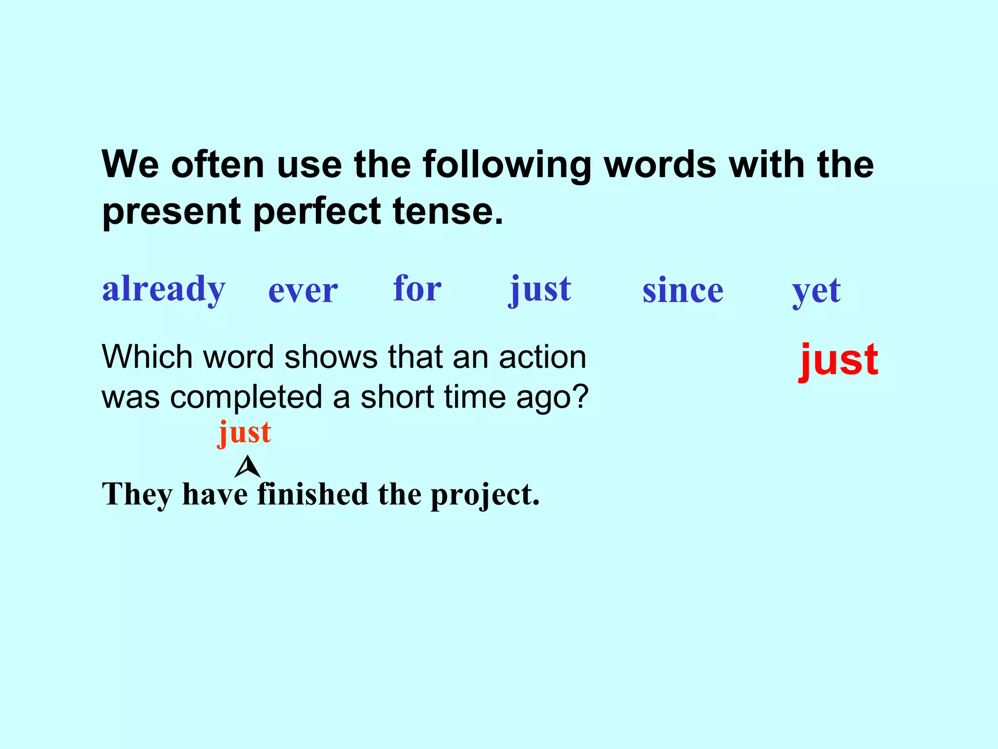 Present Perfect Simple | PPT