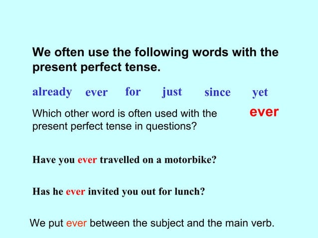 Present Perfect Simple | PPT