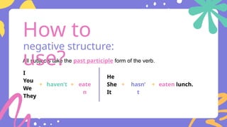 Present Perfect simple Grammar and explanation | PPT