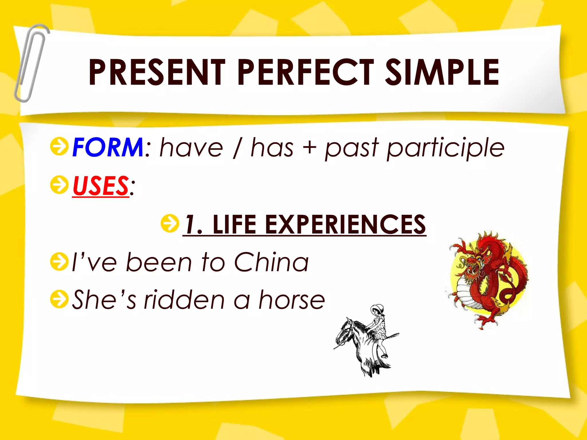 Present perfect simple continuous | PPT