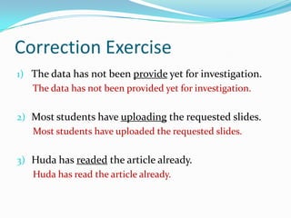 Present Perfect Tense | PPT