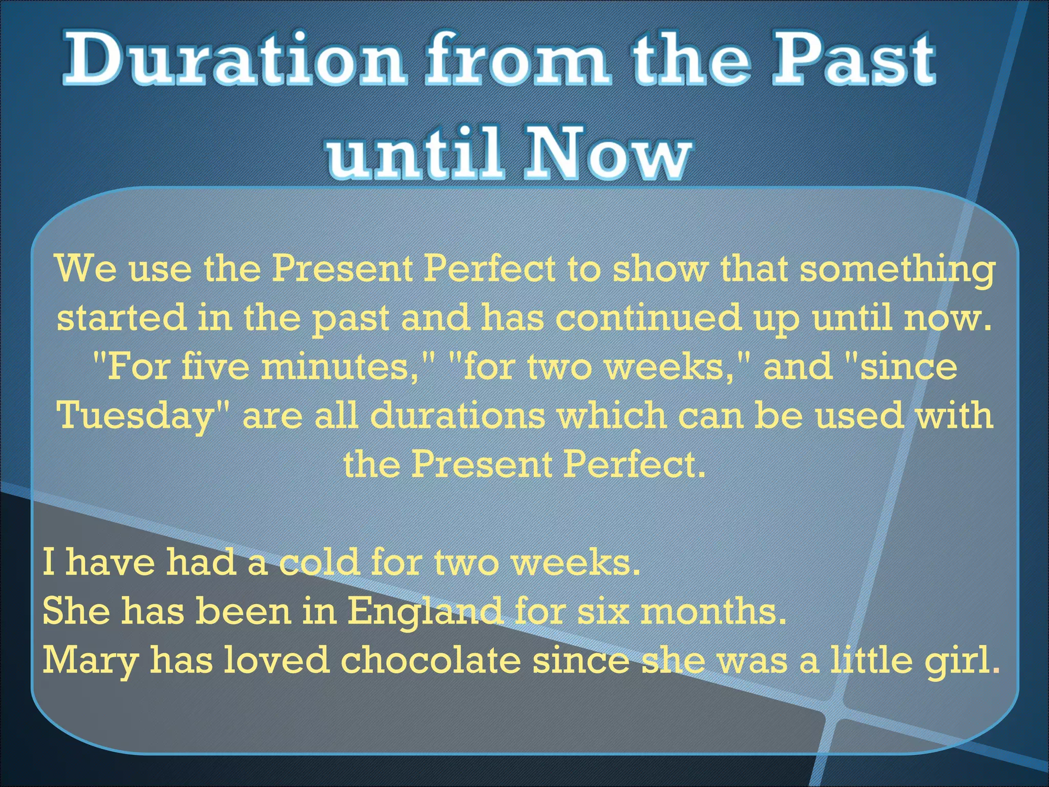 Present perfect tense | PPT | Parenting Babies and Toddlers | Parenting