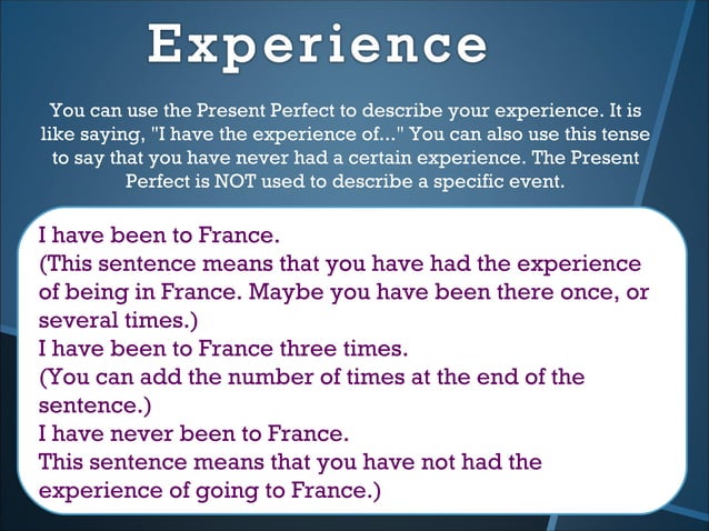 Present perfect tense | PPT | Parenting Babies and Toddlers | Parenting