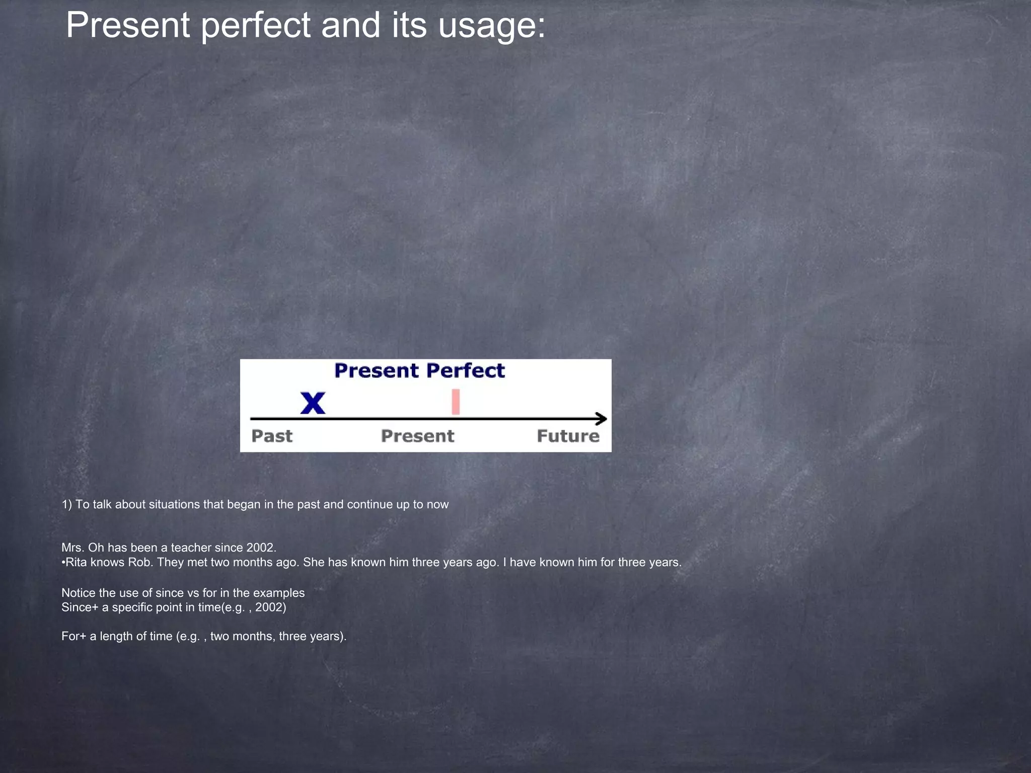 Present perfect tense | PPT