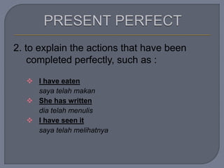Present Perfect Tense | PPTX