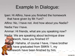 Present Perfect Tense | PPT