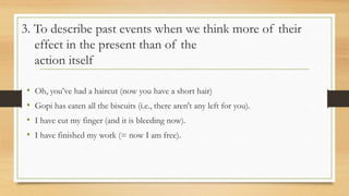 Present perfect tense | PPT
