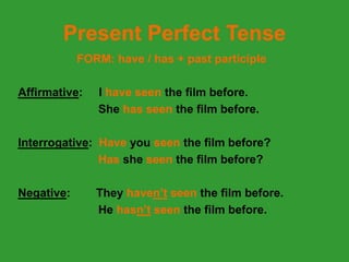 Present perfect tense.ppt