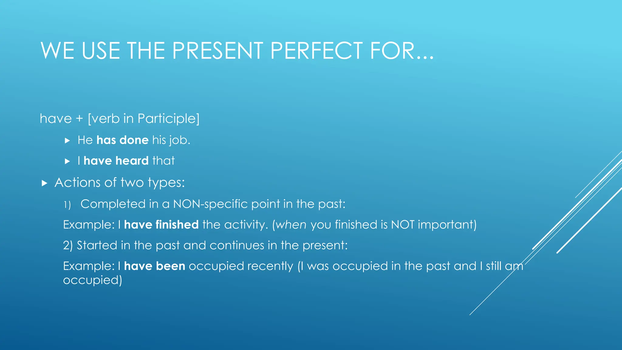 PRESENT PERFECT TENSE apresentação aula.pdf