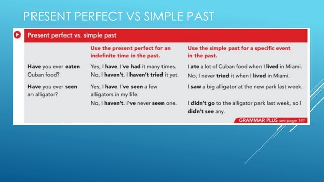 PRESENT PERFECT TENSE apresentação aula.pdf