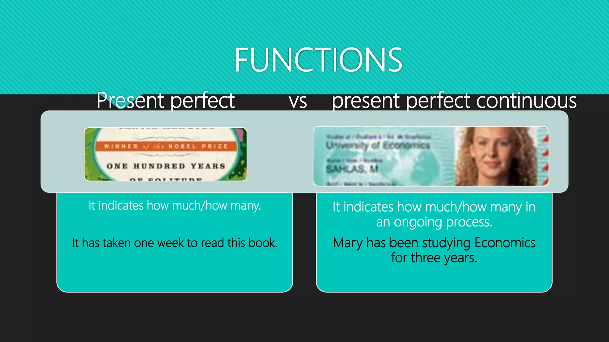 Present perfect tense vs present perfect continous | PPT