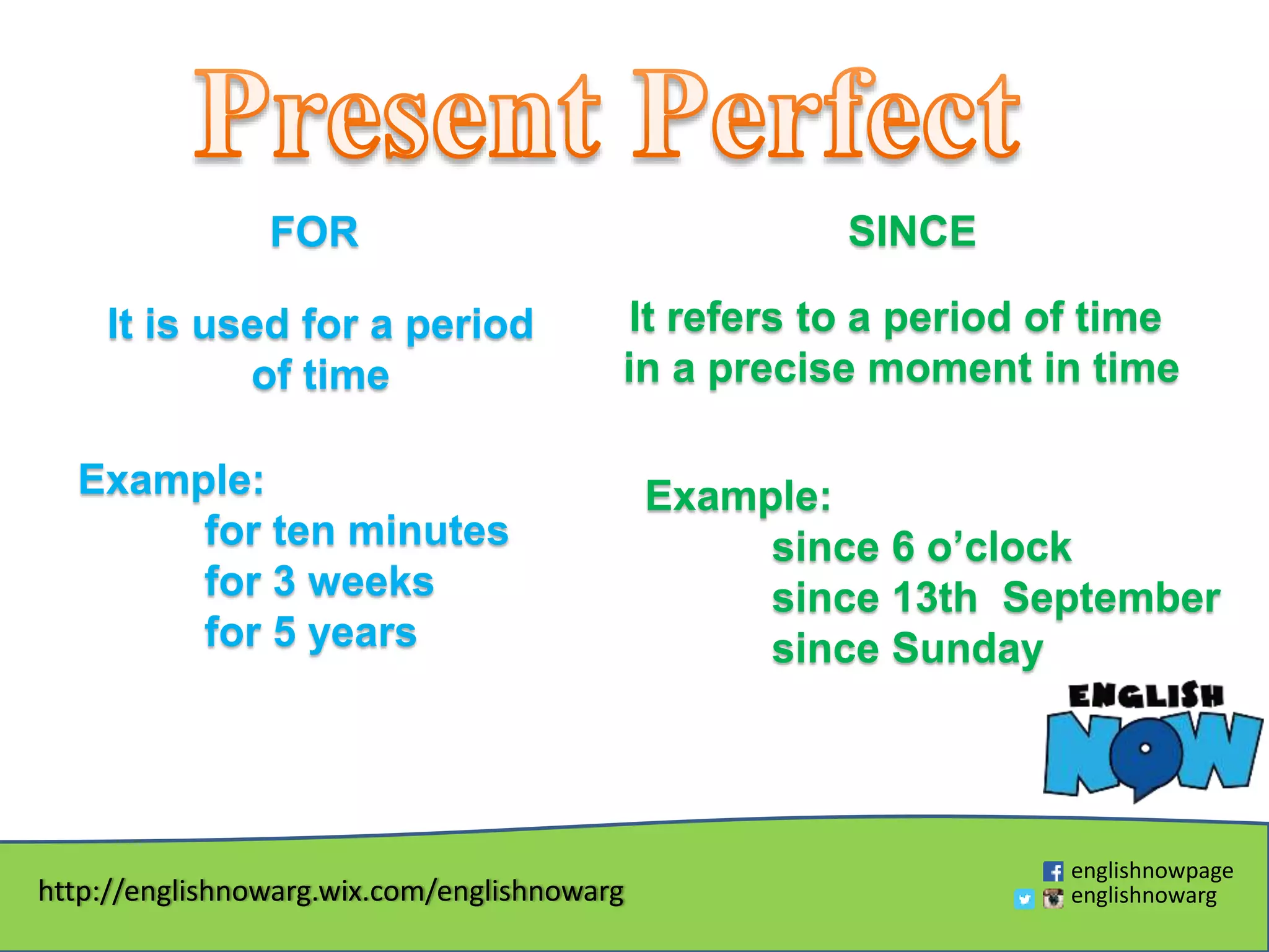 Present perfect theory | PPTX
