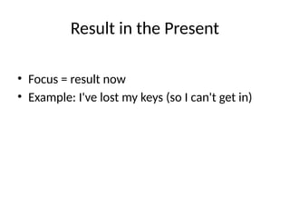 Full explanation of the simple present perfect tense | PPTX
