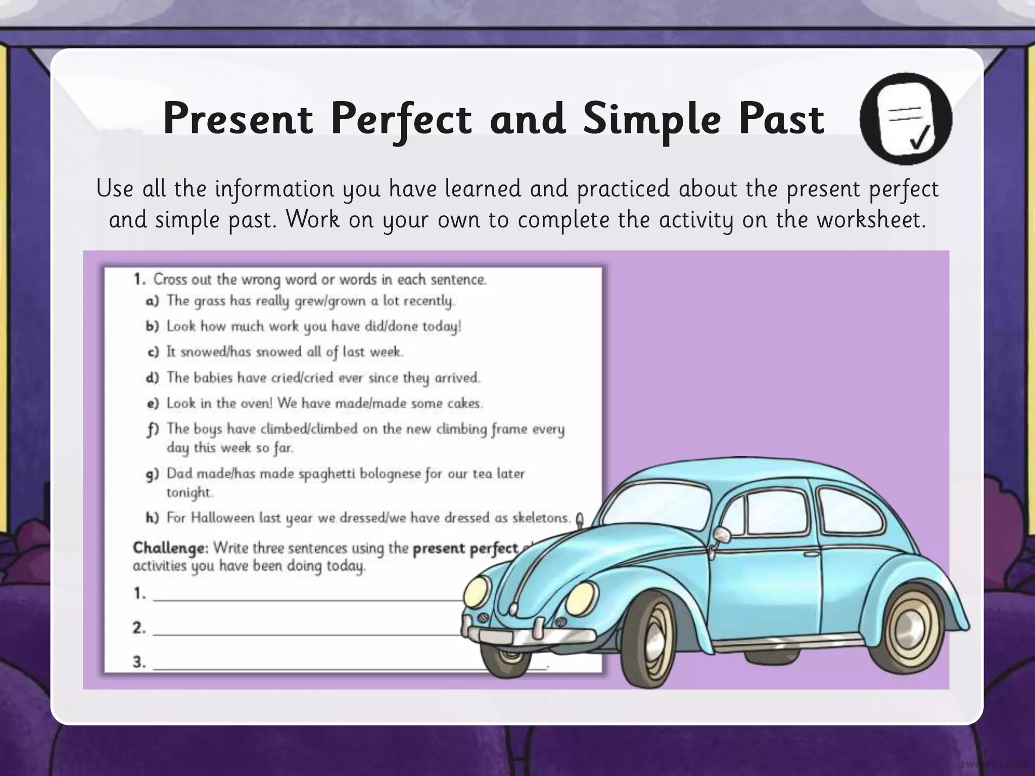 Present Perfect vs. Past Simple.ppt