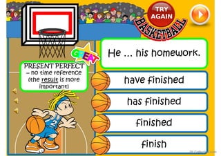 PRESENT PERFECT vs PAST SIMPLE - basketball game.pdf