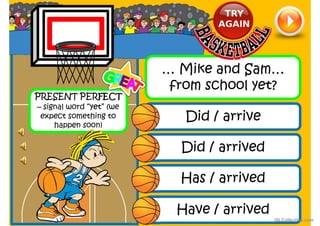 PRESENT PERFECT vs PAST SIMPLE - basketball game.pdf