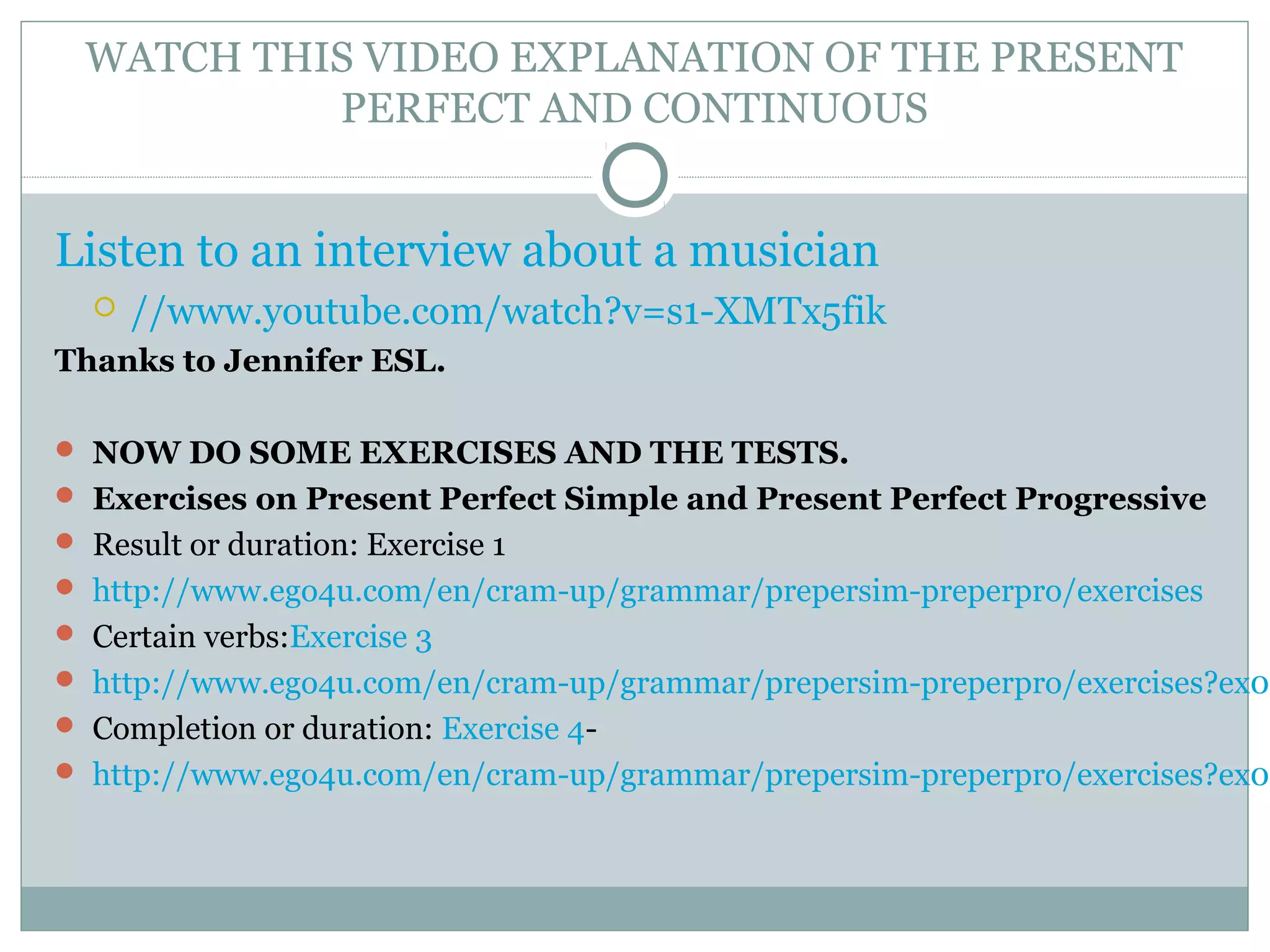 Present perfect vs present perfect continuous | PPT