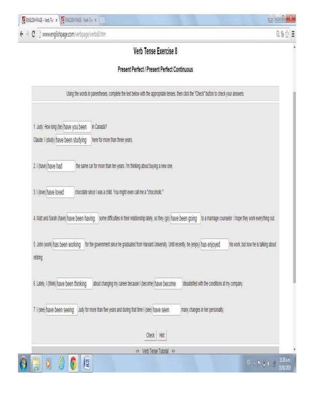 Present perfect vs present perfect continuous | PDF