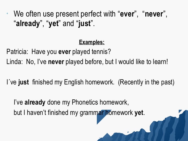 English Using Just Already Yet Definition And Example