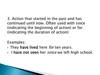 Present perfect with ever and never | PPTX