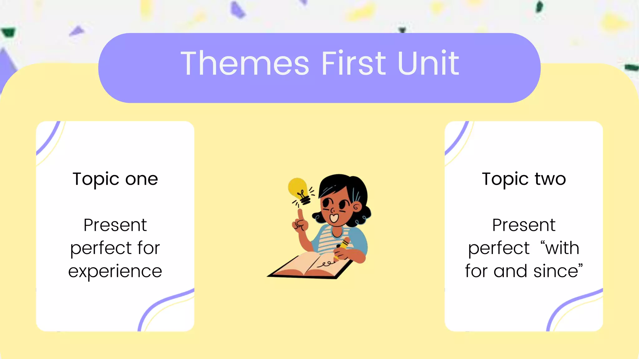 Present perfect with for and since.pptx