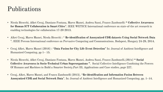 Information Fusion Methods for Location Data Analysis | PPT