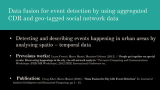 Information Fusion Methods for Location Data Analysis | PPT