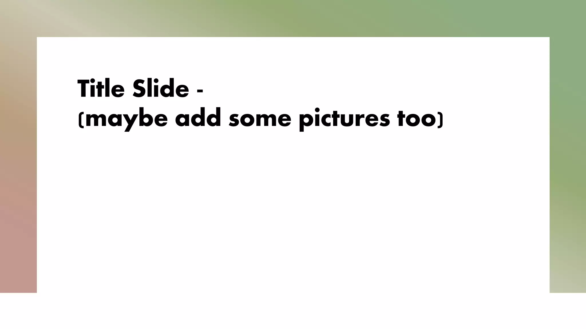 Present pill bugs | PPT