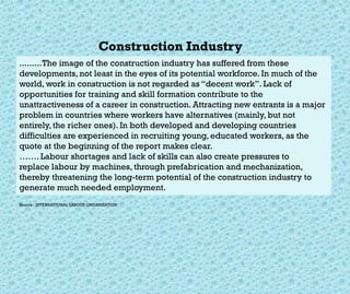 WORK BALANCE LIFE IN CONSTRUCTION? | PDF