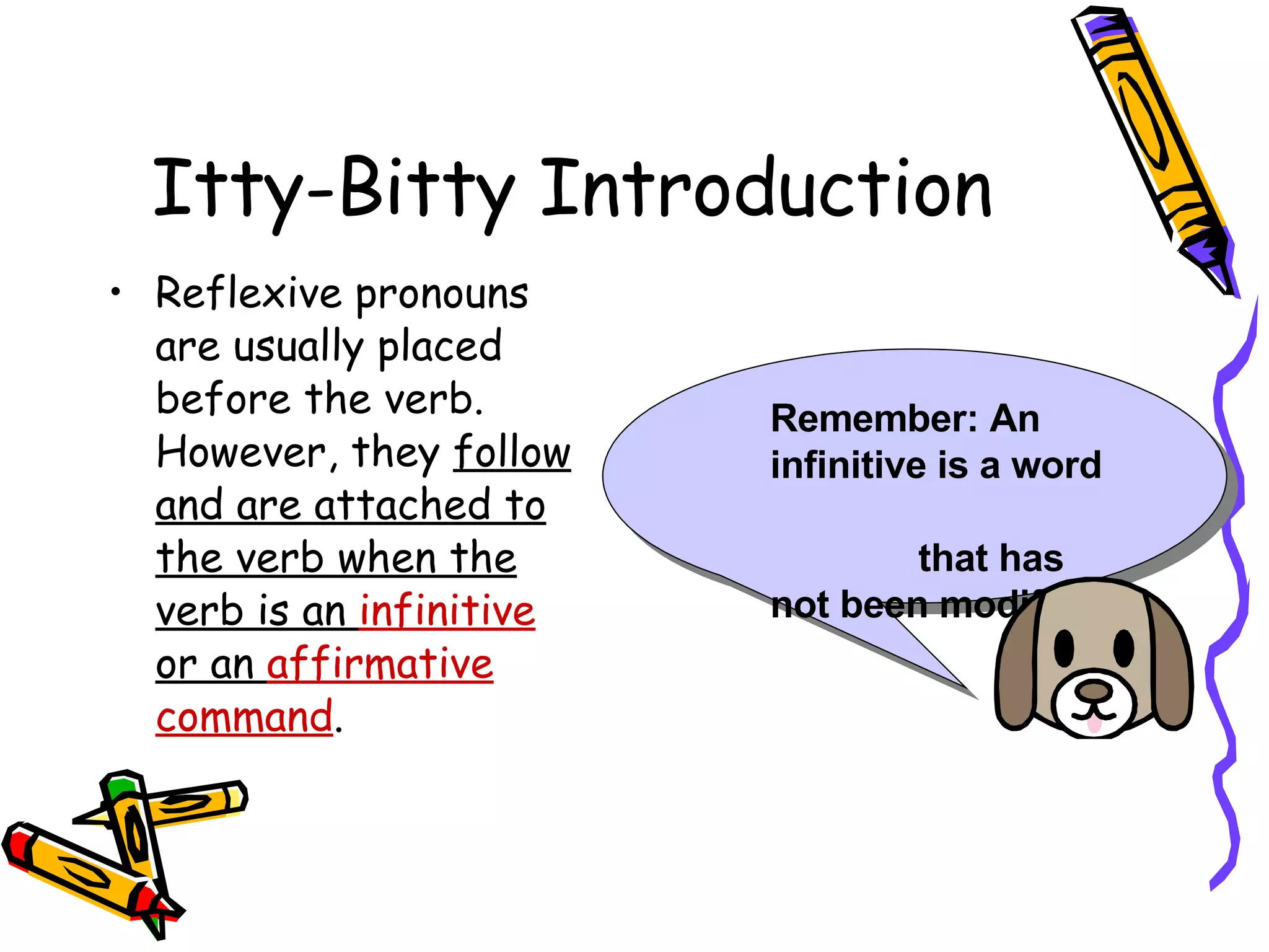 Present, Preterite And Imperfect Tenses Of Reflexive Verbs | PPT