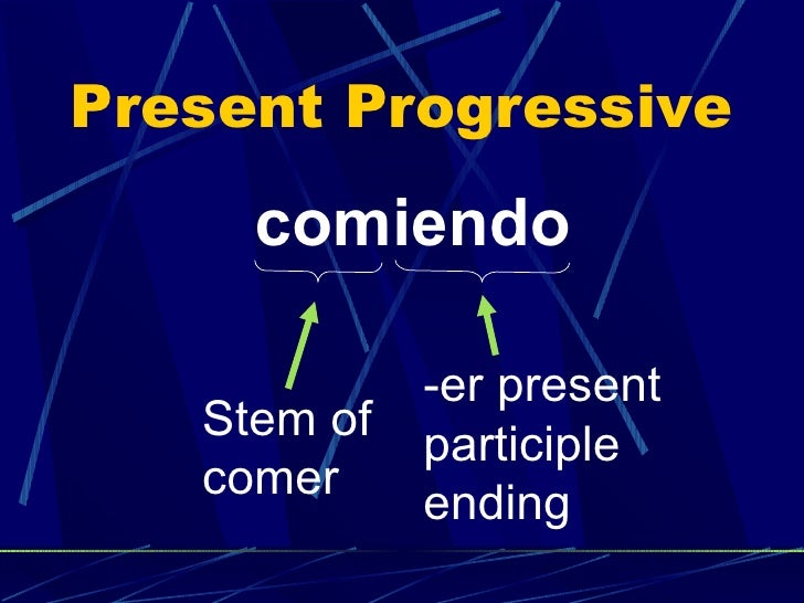 Present Progressive