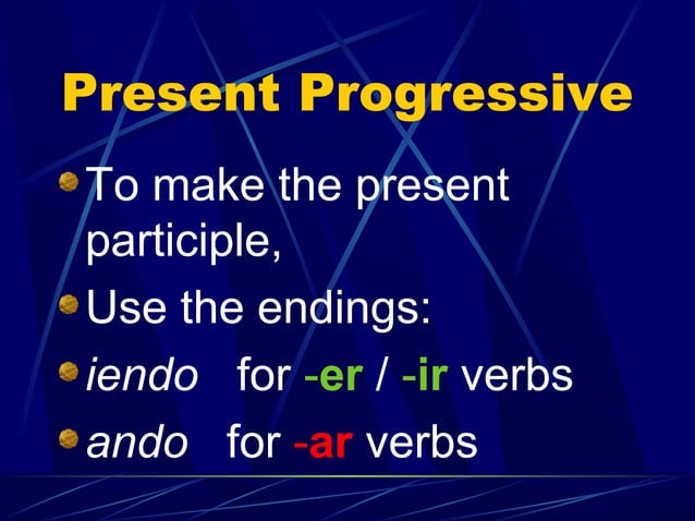 Present progressive | PPT