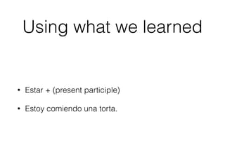 Present progressive | PDF