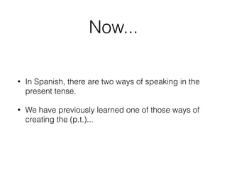 Present progressive | PDF