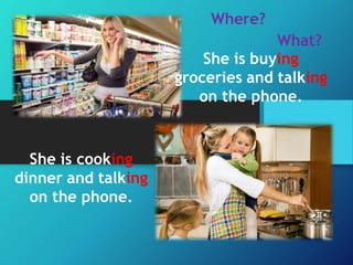 PRESENT PROGRESSIVE - cuarto año de secundaria | PPTX