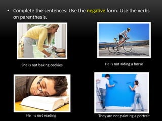 Present progressive activity | PPT