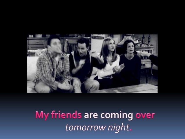 Present progressive in the future | PPTX