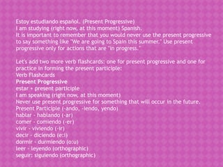 Present progressive jessika | PPTX