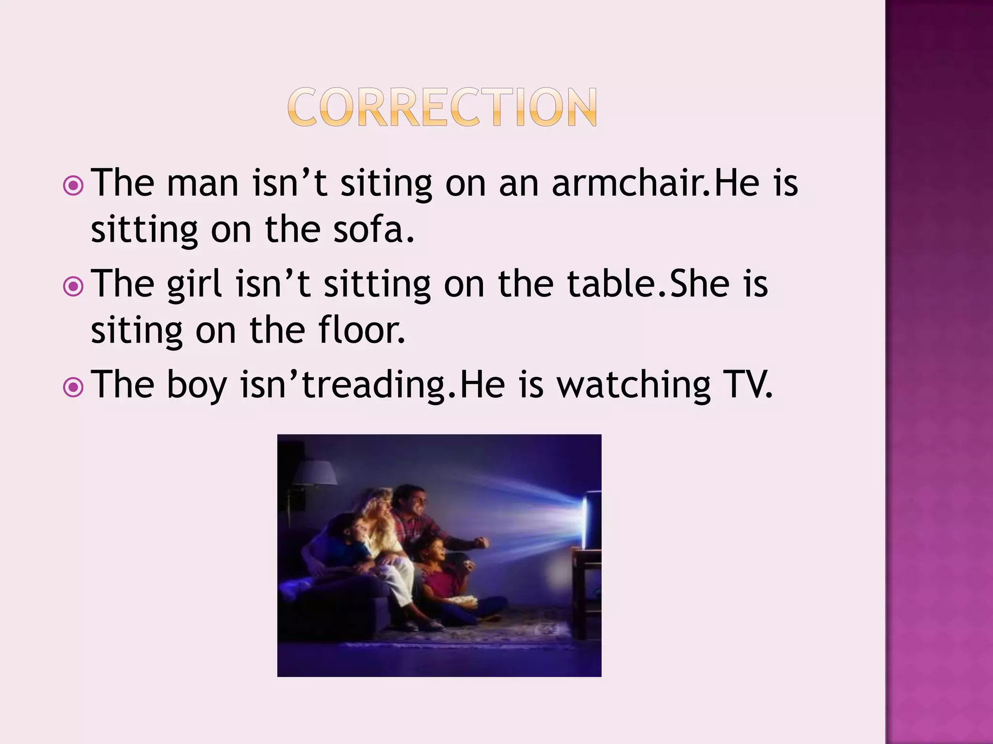 Present progressive questions 3º | PPTX