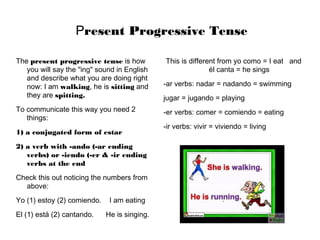 Present Progressive Tense, Comparisons & Demonstrative Adjectives | PPT