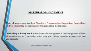 PRESENTRATION ON MATERIAL MANAGEMENT.pptx